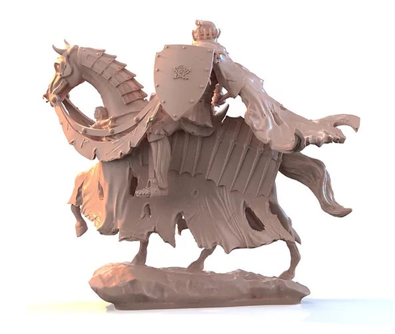 SKULL KNIGHT Berserk_3d Printed Miniatures Artisans - Etsy