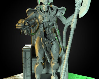 3d Printed Necron - Etsy