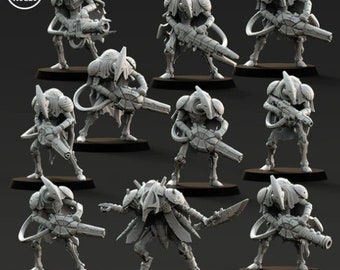 Robot Overseer Platform 1 Model3d Printed Miniatures 8K LCD Artisans ...