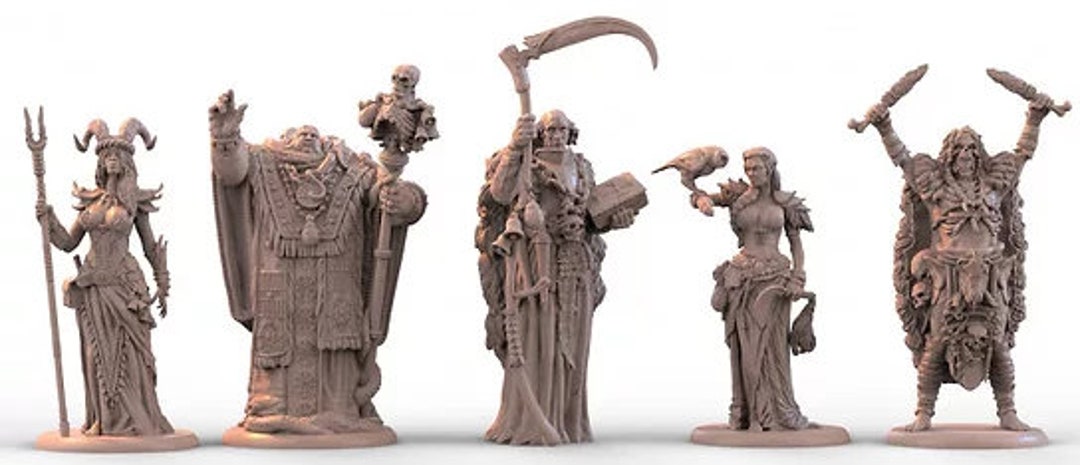 THE MAGIC_3D Printed Miniatures Artisans - Etsy