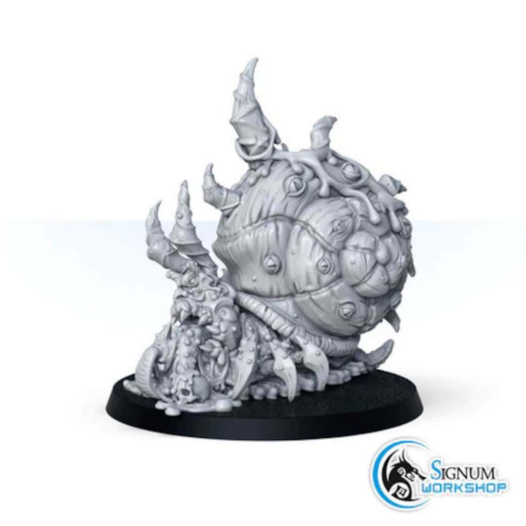 Gargauth the Spiteful Slug 3D Printed Miniatures 8K LCD - Etsy