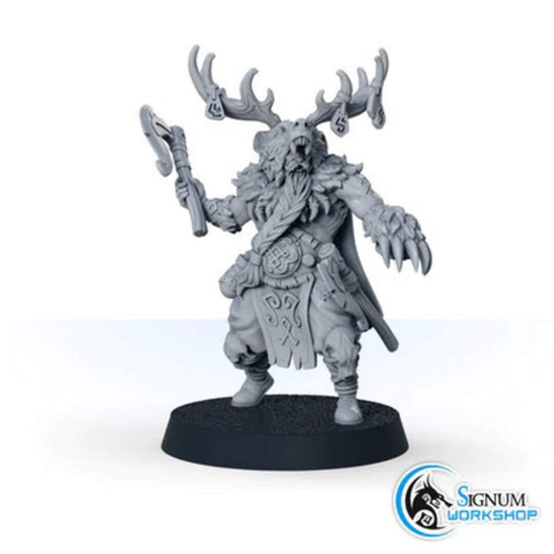 Rorik the Berserk From Grove 3D Printed Miniatures 8K LCD - Etsy