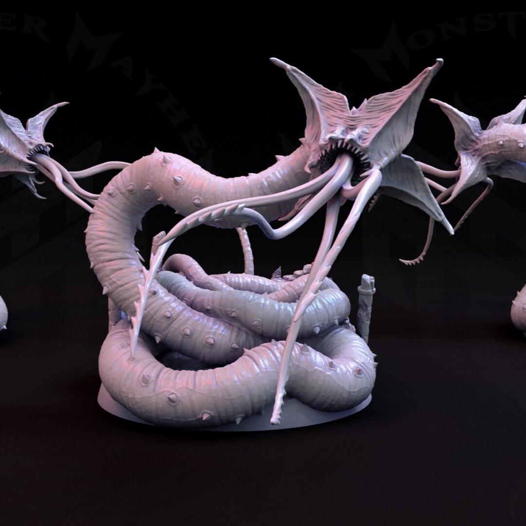 Neothelid 3D Printed Miniatures 8K LCD Artisans - Etsy