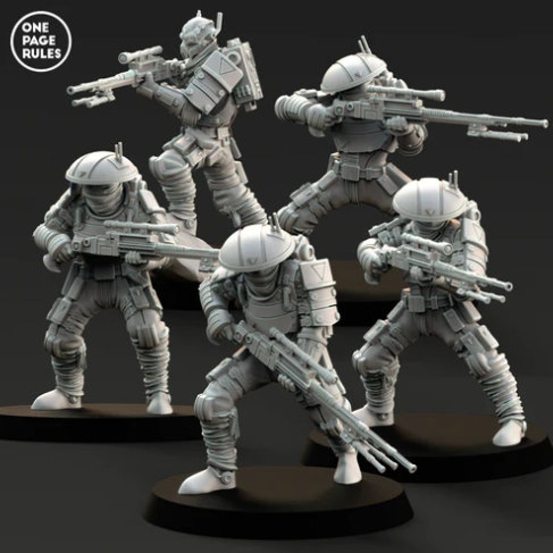 Dynasty Sniper Rifle Scouts _3D Printed Miniatures Artisans - Etsy Canada