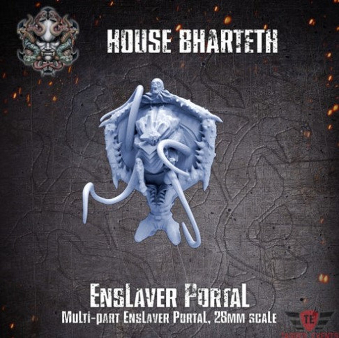 House Bharteth Enslaver Portal_3d Printed Miniatures 8K LCD Artisans - Etsy