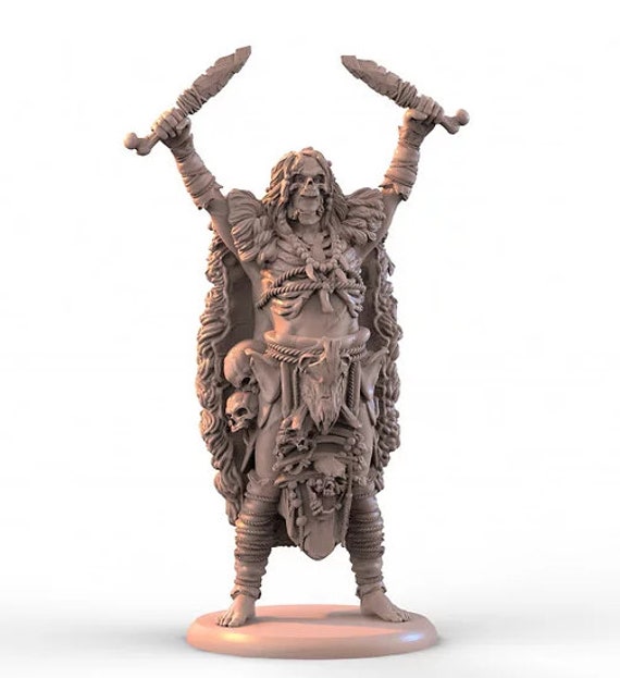 SHAMAN_3D Printed Miniatures Artisans - Etsy