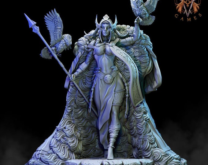 Frost Giant Queen Cloak 3D Printed Miniatures 8K LCD Artisans - Etsy