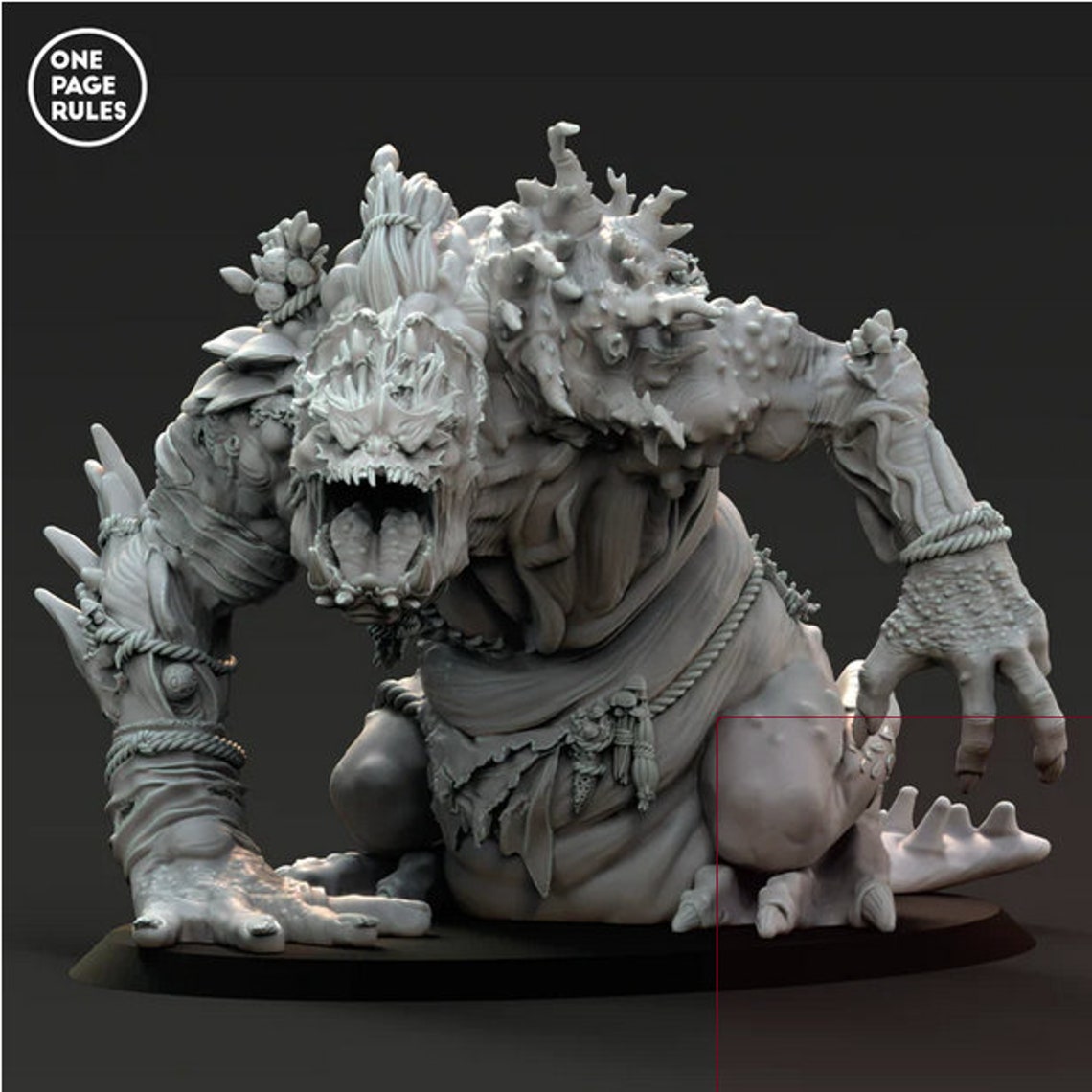 Plague Beast 3D Printed Miniatures 8K LCD Artisans - Etsy