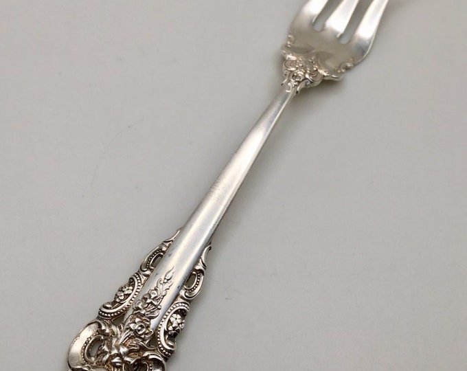 Top Pattern "grande Baroque 1941" by Wallace Sterling Silver Lemon Fork ...