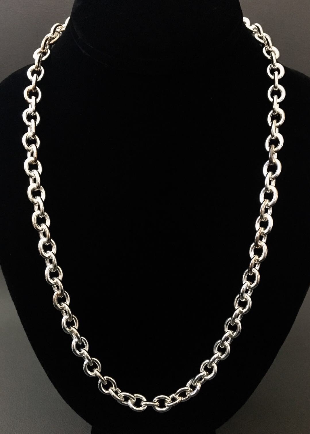Fashion New Italy Milor 950 Silver Chain Necklace 24 - Etsy