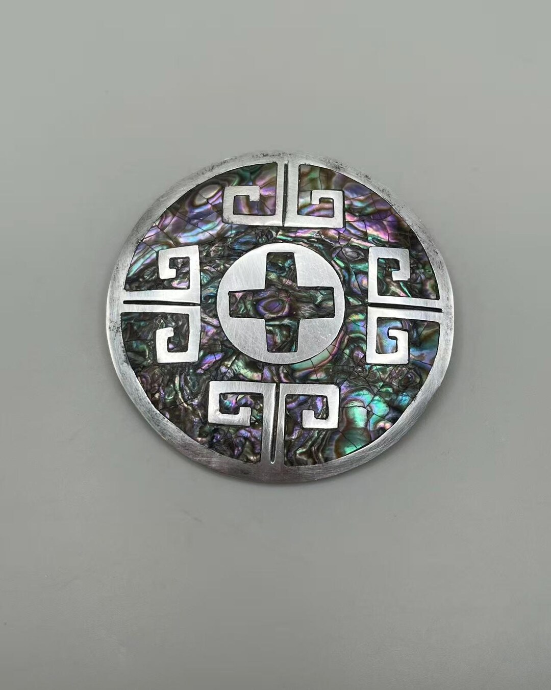 Vintage Jewelry Mexican JPM 925 Sterling Silver Pin Pendant: Abalone ...