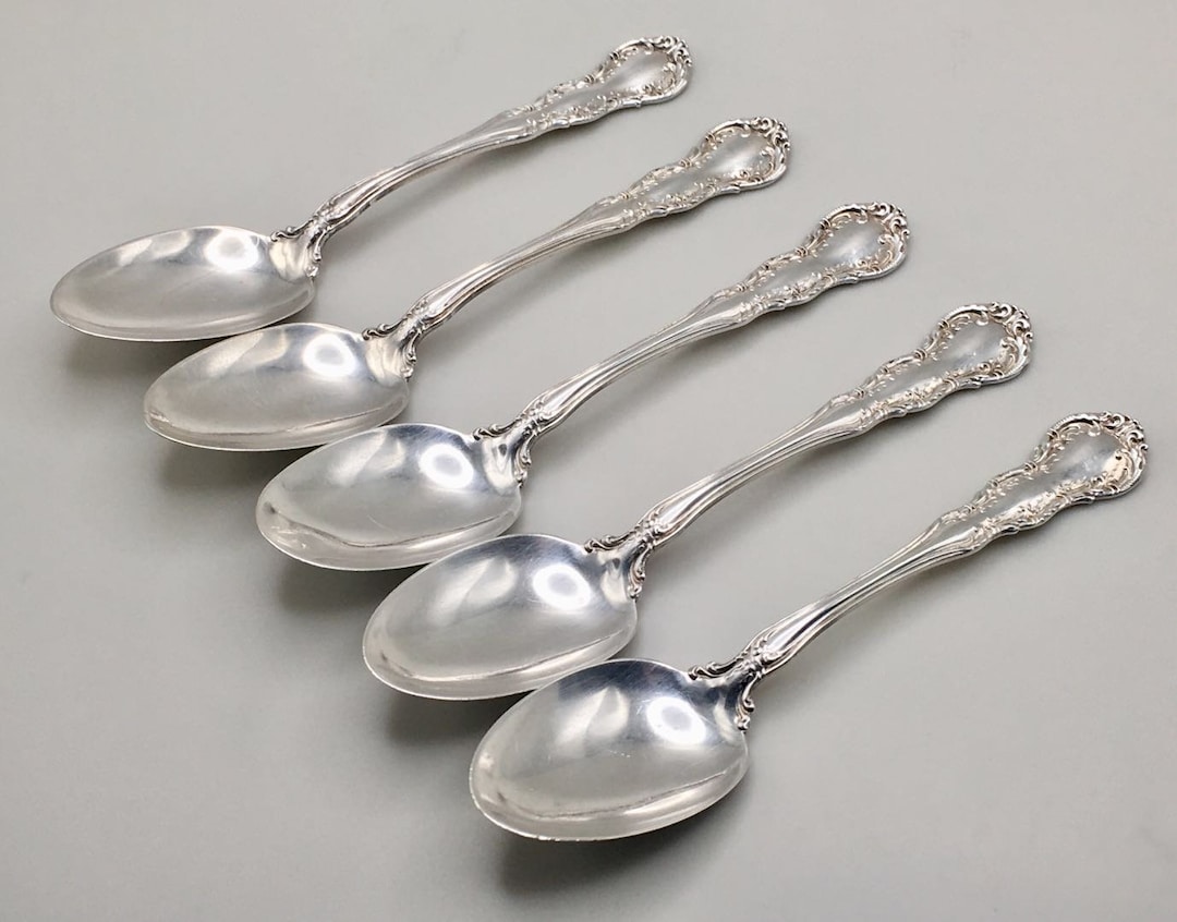 Antique Pattern"irving 1900" by Wallace Sterling Silver (5) Demitasse ...