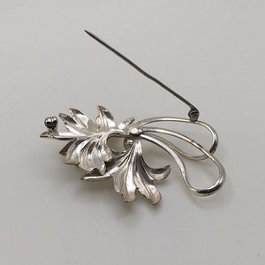 FORSTNER Sterling Silver Flower Pin Brooch Silver Jewelry Gift mother's ...