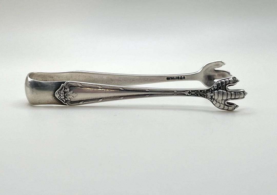 Vintage Pattern" Rochambeau 1919" by Watson Sterling Silver Small Sugar ...