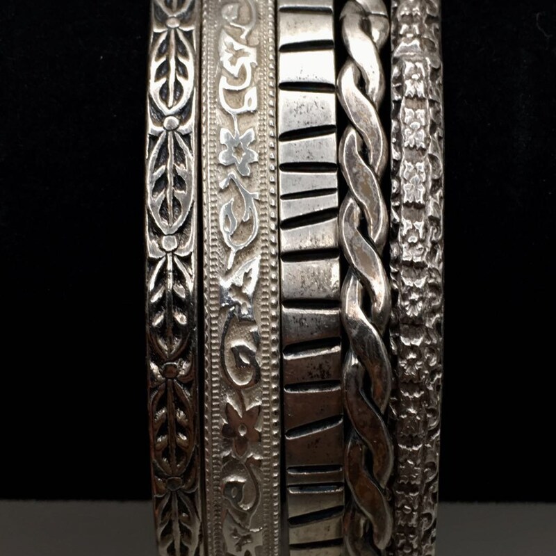 Pattern Bangle - Etsy