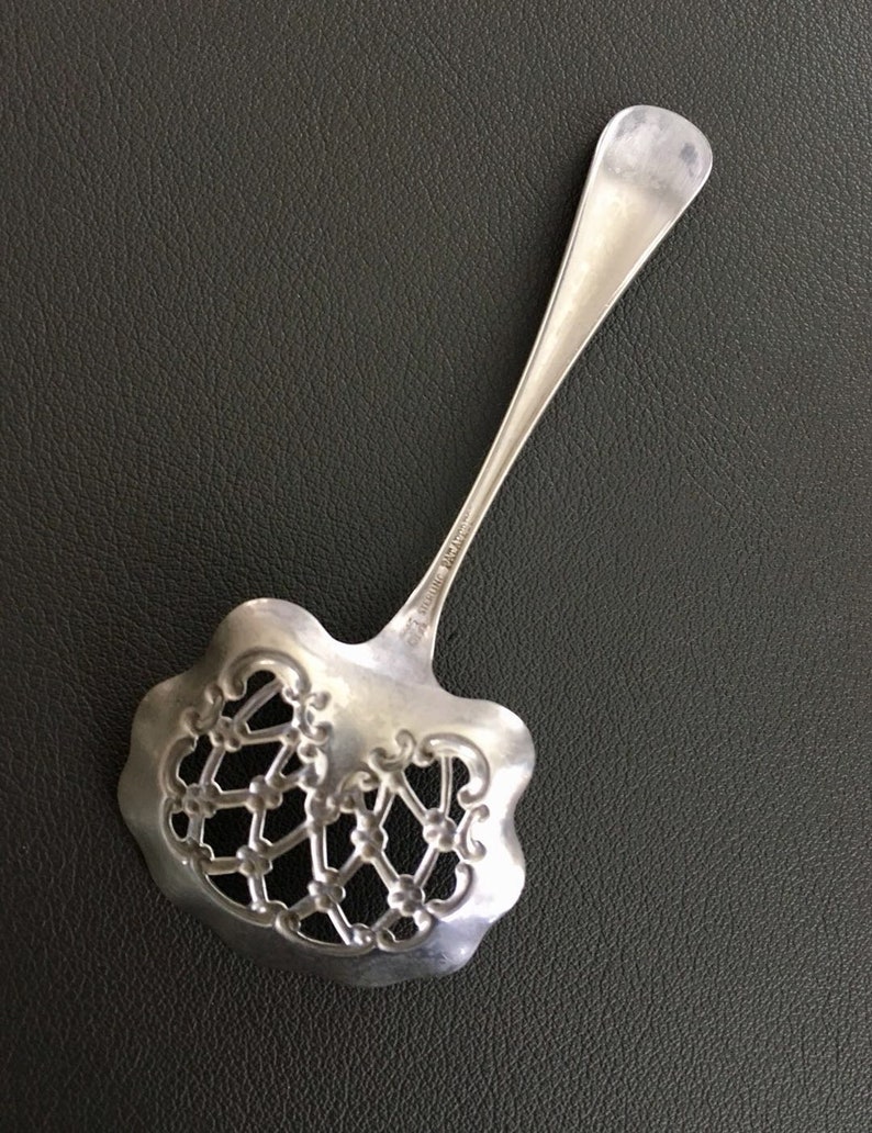 Antique Patternbead 1880 by Whiting Sterling Silver Bon Bon Spoon 4 1/8 ...