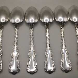 Antique Patten louis XV 1891 by Whiting Sterling Silver Teaspoons Set ...