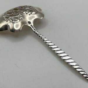 Antique "oval Twist 1880" by Whiting Sterling Silver Bon Bon/nut Spoon ...