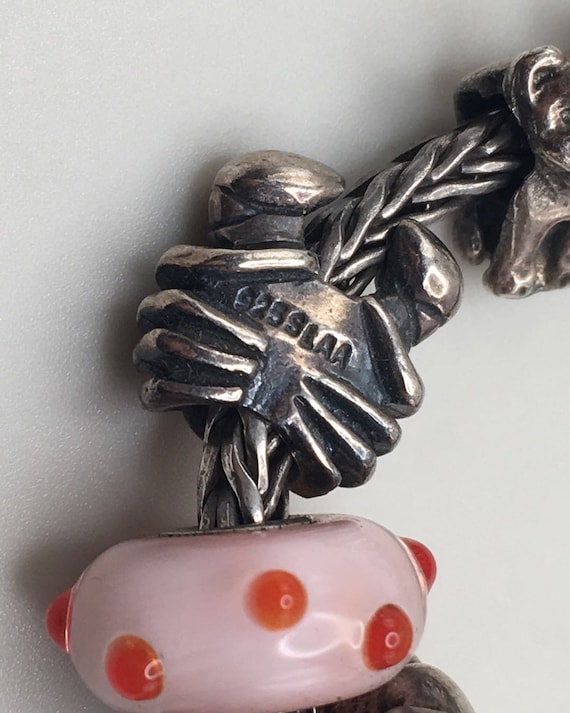 Beautiful LAA TROLLBEADS & CHAM Sterling Silver Charm… - Gem