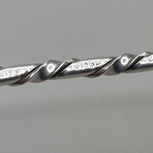 Mexico 925 Silver Twisted Rope Collar Choker Necklace 13.5" |silver ...