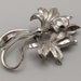 FORSTNER Sterling Silver Flower Pin Brooch - Silver Jewelry Gift ...