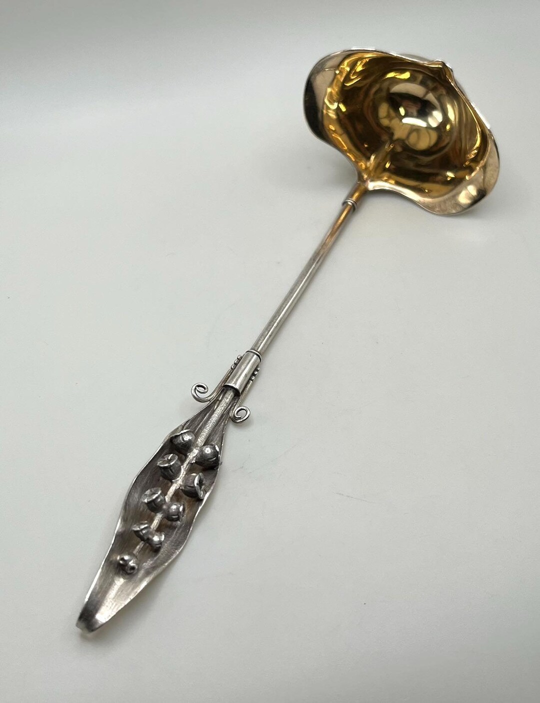 Rare Vintage lily of the Valley by Wood & Hughes Sterling Silver Cream ...