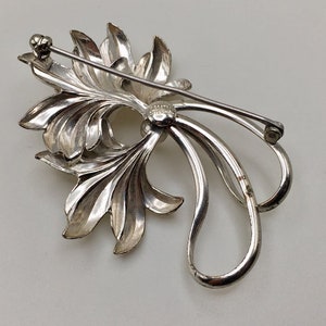 FORSTNER Sterling Silver Flower Pin Brooch Silver Jewelry Gift mother's ...