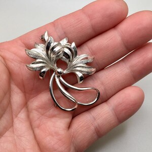 FORSTNER Sterling Silver Flower Pin Brooch - Silver Jewelry Gift ...