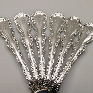Antique Patten louis XV 1891 by Whiting Sterling Silver Teaspoons Set ...