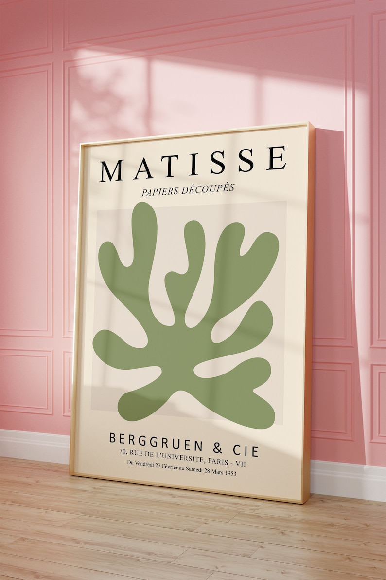 Henri Matisse Wall Art, Museum Poster, Matisse Poster, Vintage Gallery ...