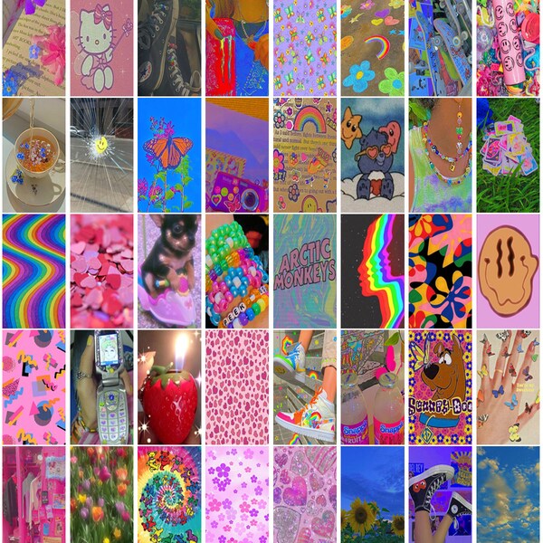 Indie Wall Collage - Etsy