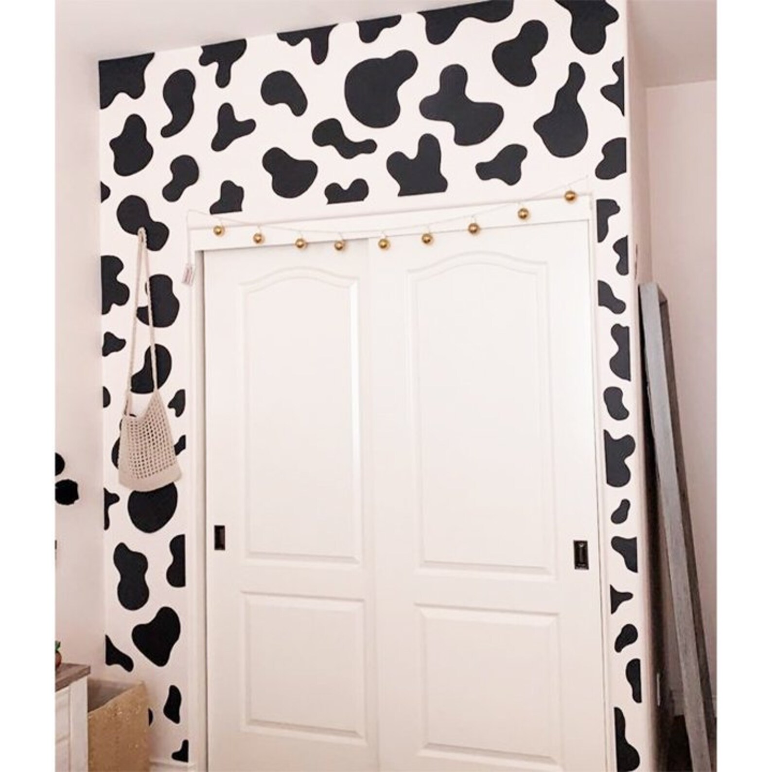 Cow Spot Wall Stickers Cow Print Cow Pattern Stickers Cow - Etsy