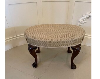Antique Upholstered Step Stool - Etsy