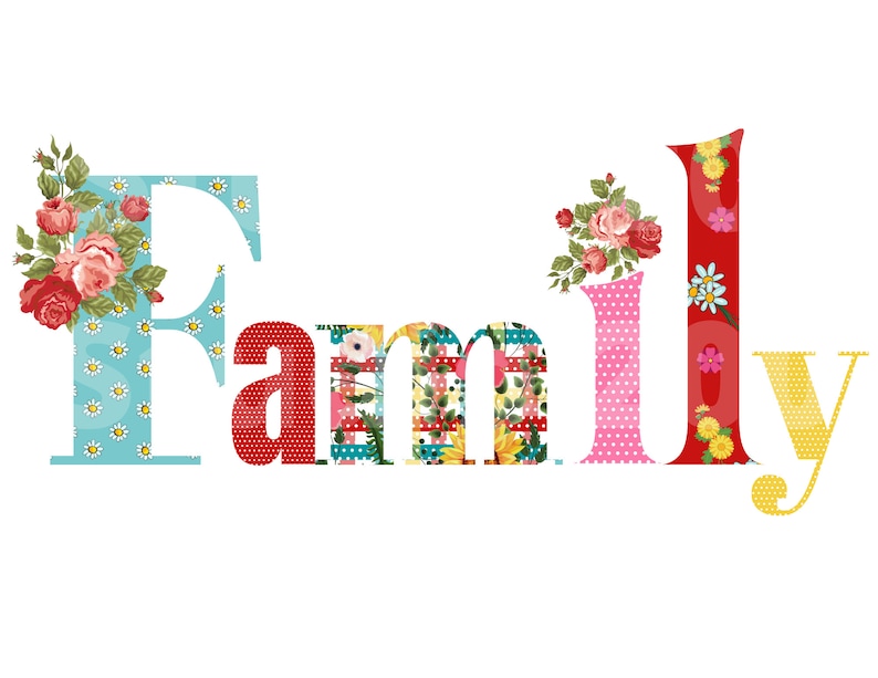 Family Digital Design Pioneer Woman Inspired Farmhouse - Etsy