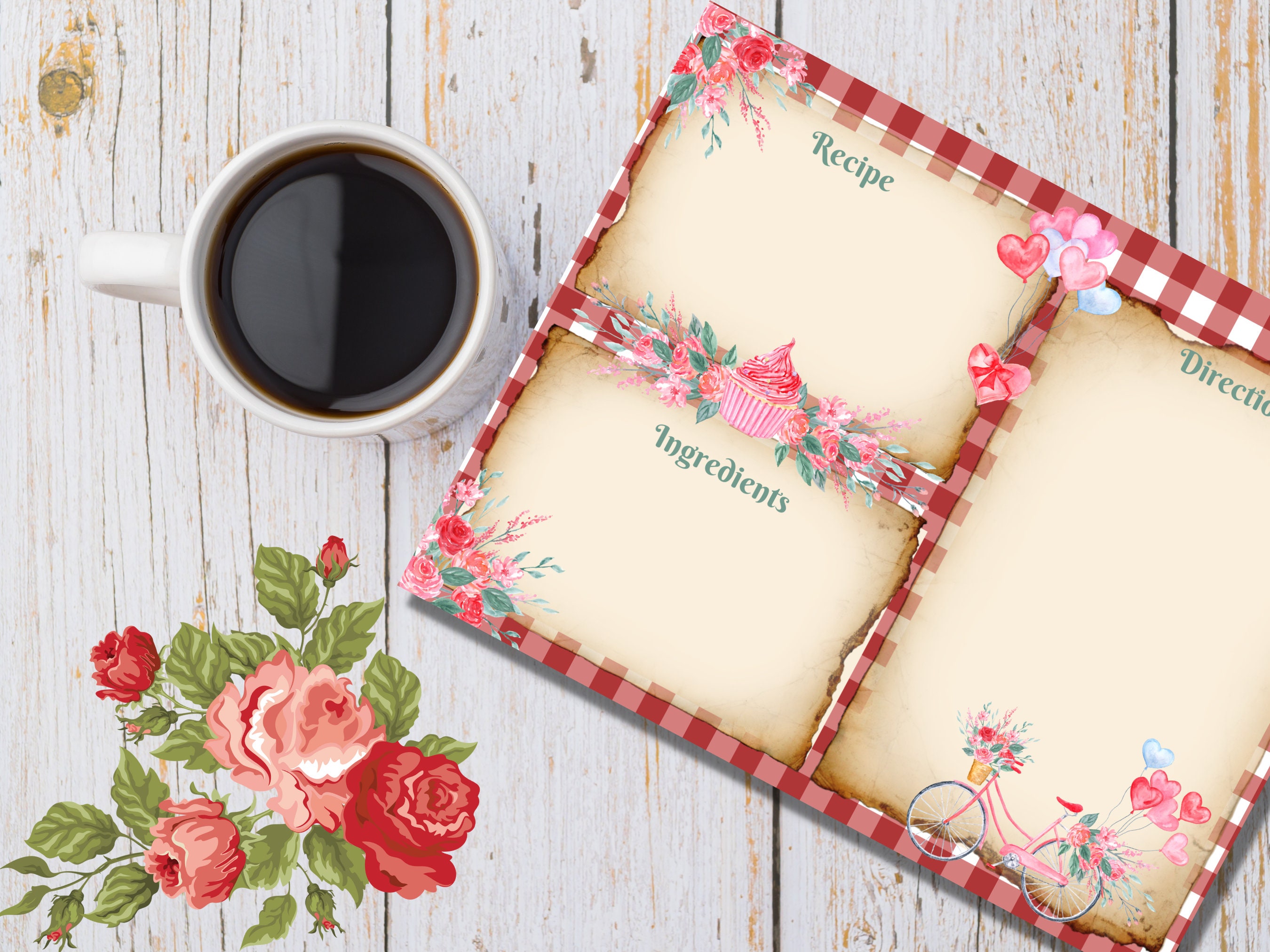 Pioneer Woman Inspired Recipe Sheets, Farmhouse Design, Cookbook Pages ...