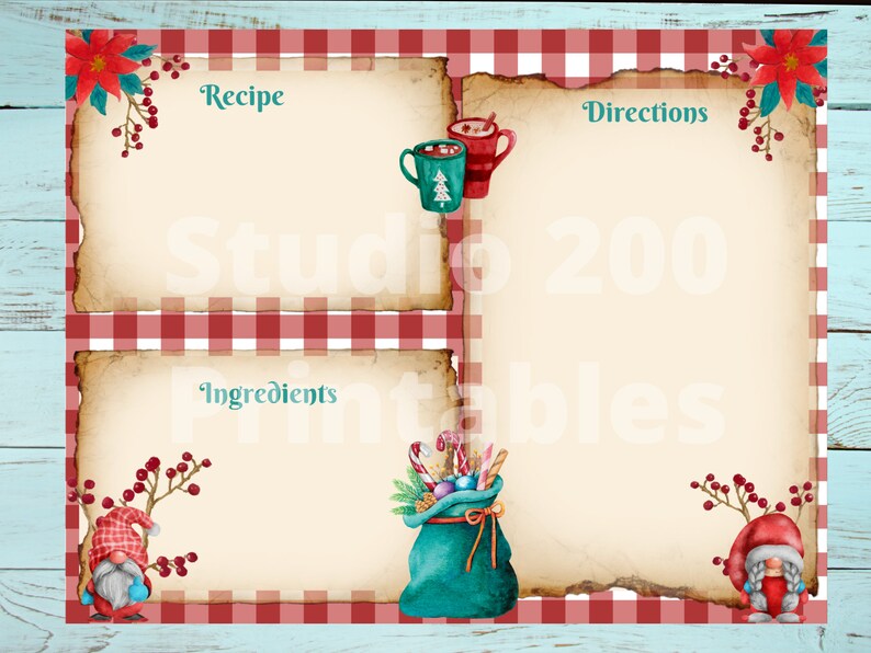 Pioneer Woman Inspired Recipe Sheets, Farmhouse Design, Instant ...