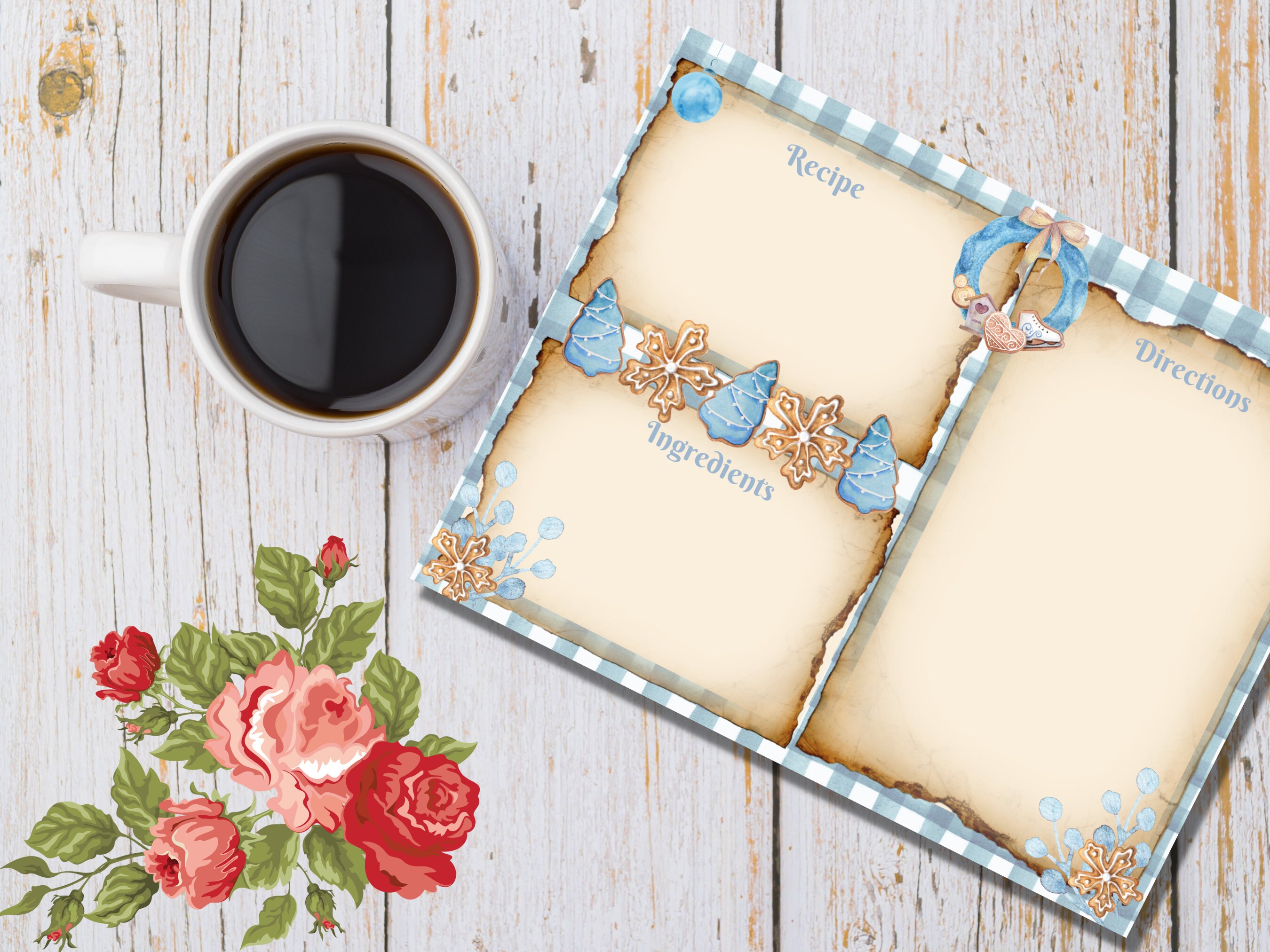 Pioneer Woman Inspired Recipe Sheets Farmhouse Design - Etsy