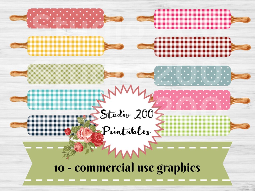 Rolling Pin Clipart With a Transparent Background, Pioneer Woman ...