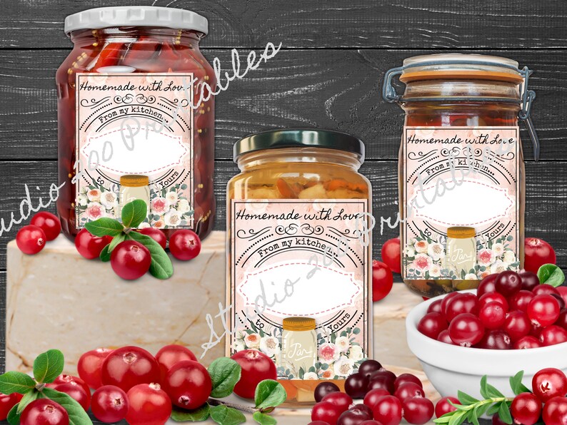 Canning Labels, Mason Jar Labels, Digital Download, Canning Tags ...