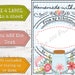 Farmhouse Canning Labels: DIY Mason Jar Gift Tags (digital Download) - Etsy