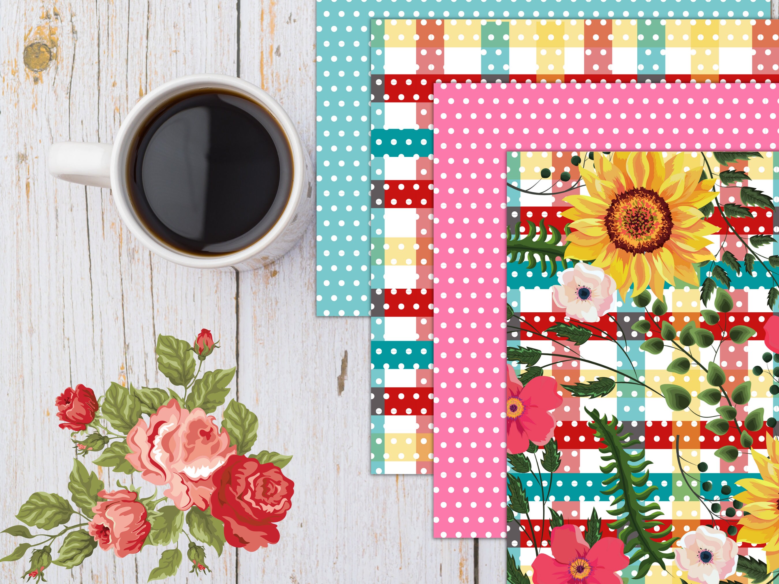 Woman-pioneer, Frontier Inspired, Country Scrapbook Paper, Digital ...