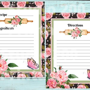 Pioneer Woman Inspired, Recipe Sheets, Farmhouse Design, Instant ...