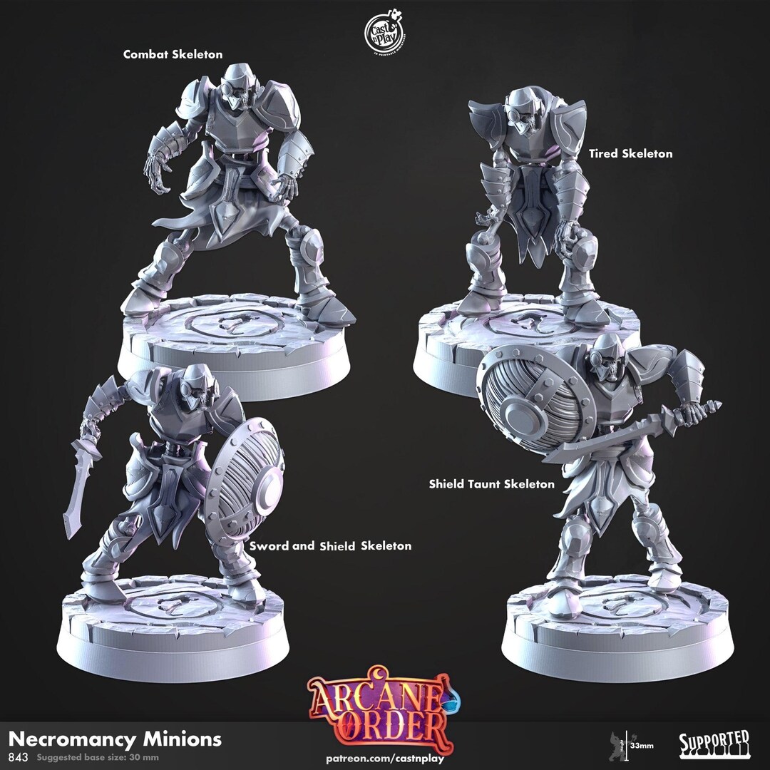 Necromancy Minions Bundle | D&D | Dnd | Dungeons and Dragons ...