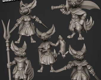 Monkey Pirate Bundle D&D Dnd Dungeons and Dragons Wargaming 3D Printed ...