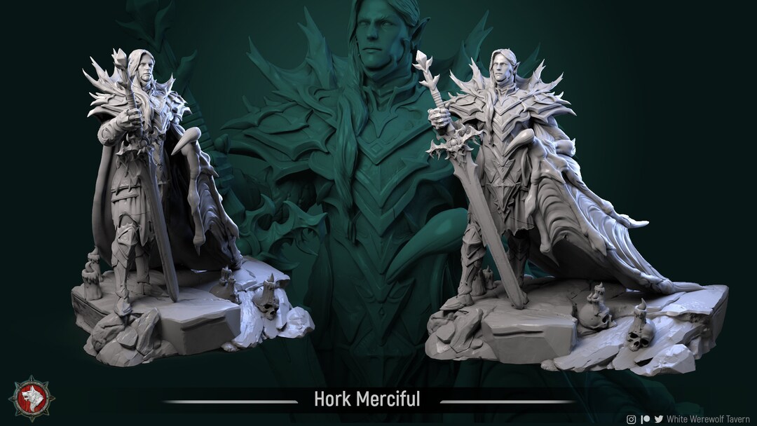 Hork the Merciful | D&D | Dnd | Dungeons and Dragons | Wargaming | 3D ...