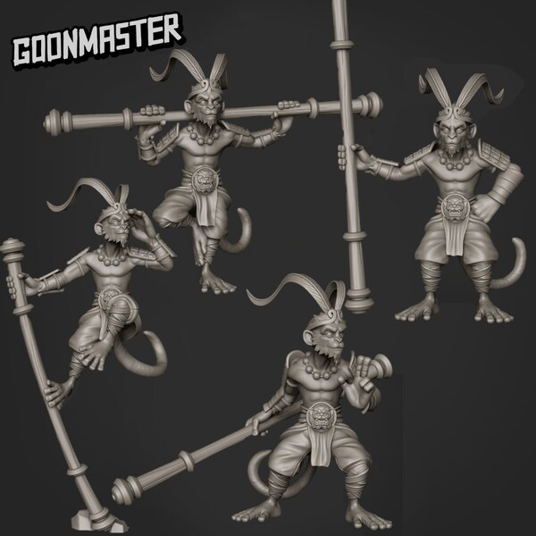 Monkey King Miniatures - Etsy