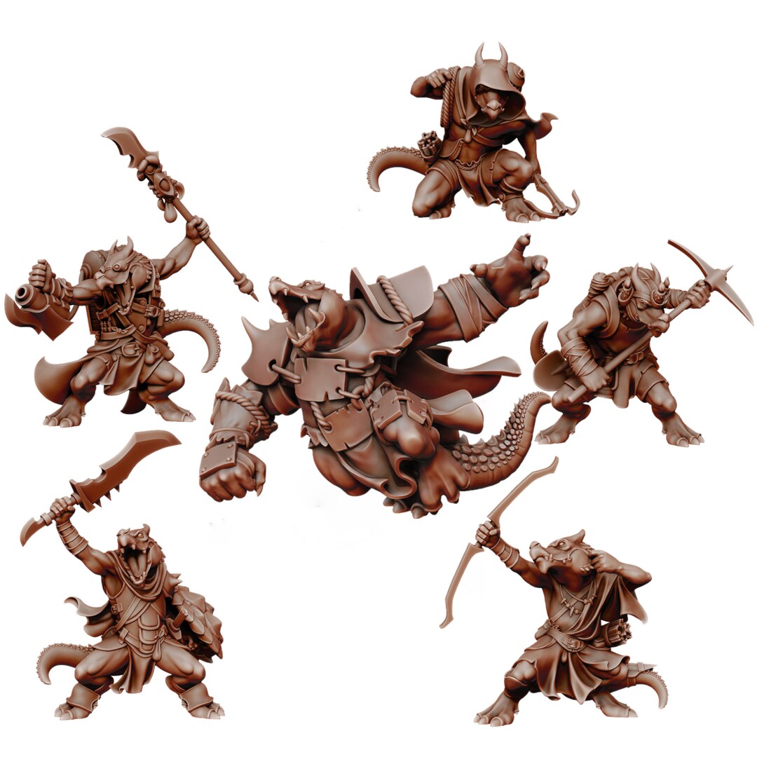 Kobold Bundle | D&D | Dnd | Dungeons and Dragons | Wargaming | 3D ...