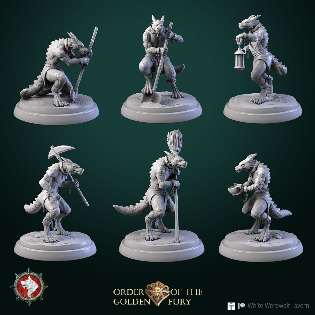 Kobold Slave Bundle | D&D | Dnd | Dungeons and Dragons | Wargaming | 3D ...