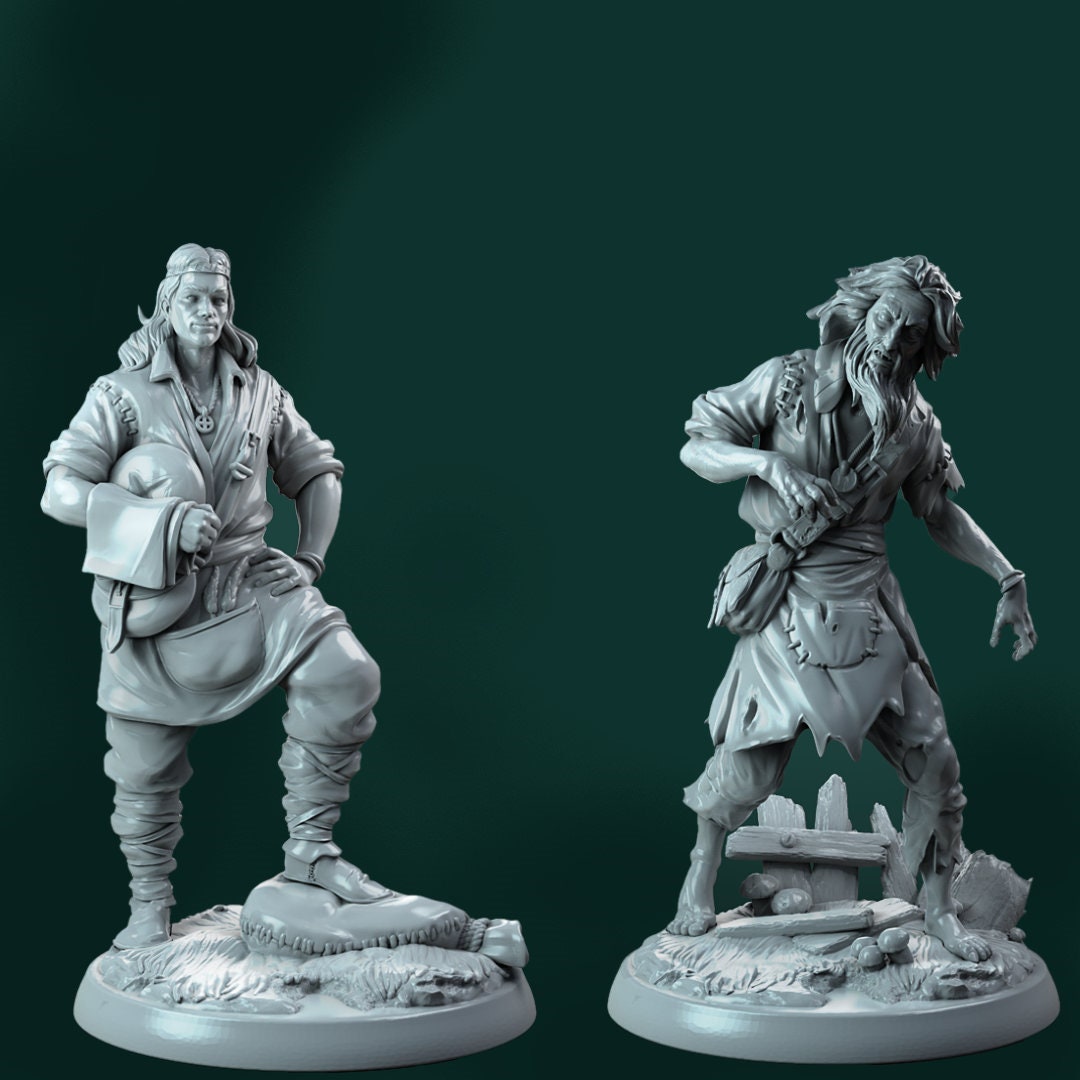 Miller Bundle D&D Dnd Dungeons and Dragons Wargaming 3D Printed Model ...