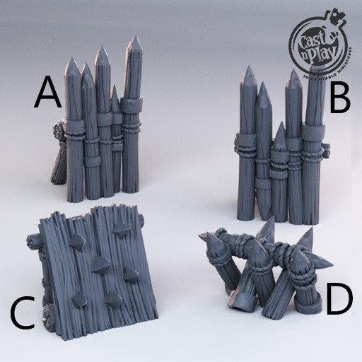 Barricades Bundle | D&D | Dnd | Dungeons and Dragons | Wargaming | 3D ...